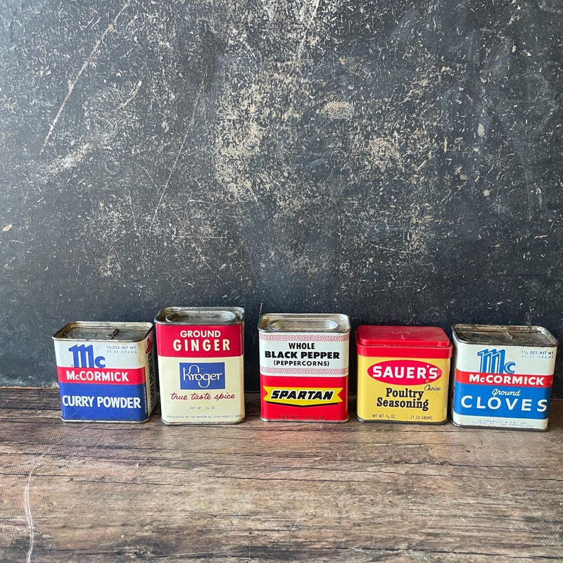 Mccormick Spice Jars - Etsy