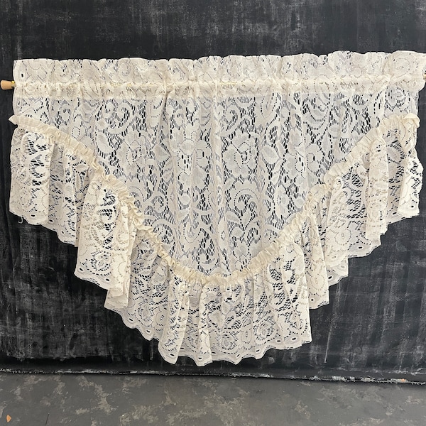 Lace Window Valance - Etsy