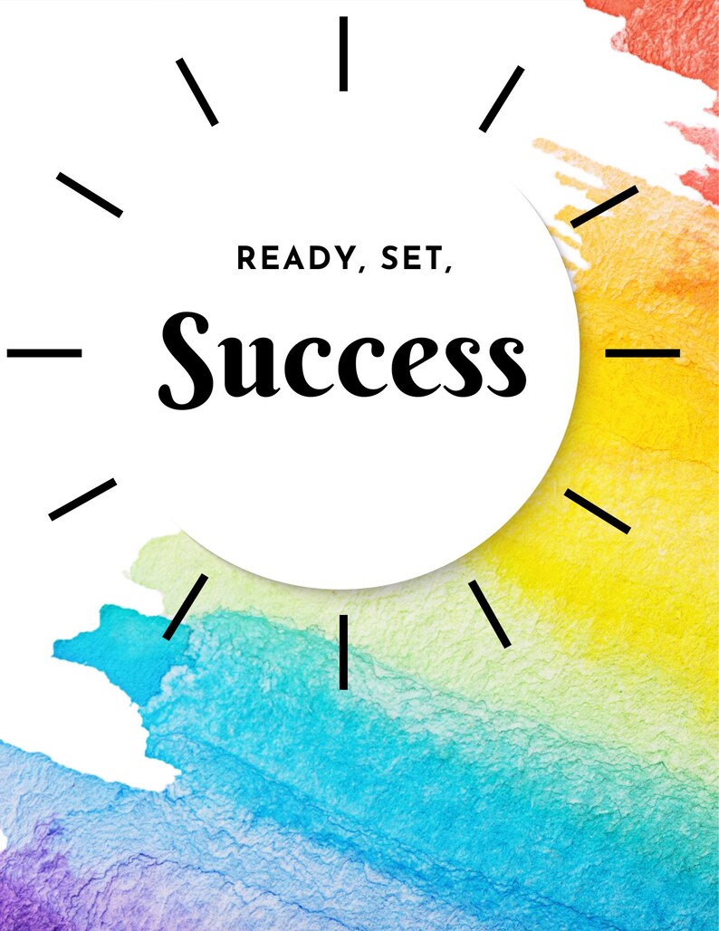 Morning Checklist - Visual Schedule - Download All 4 Color Options! - Etsy