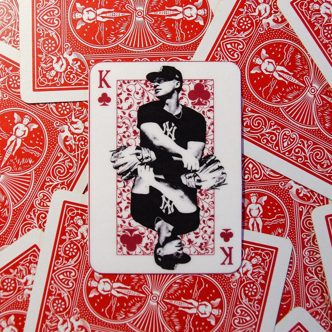 New York Yankees Anthony Volpe Playing Card Sticker - Etsy