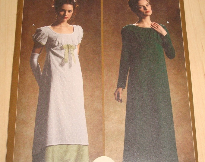 Simplicity 4055 Regency Dress Pattern - Etsy