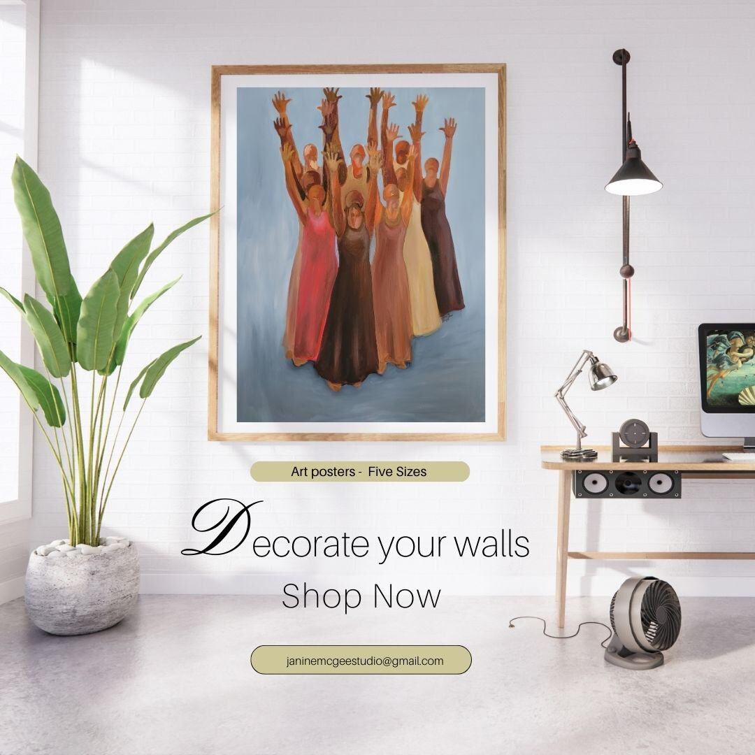 Alvin Ailey Revelation Dance Print by Janie Mcgee (digital Download) - Etsy