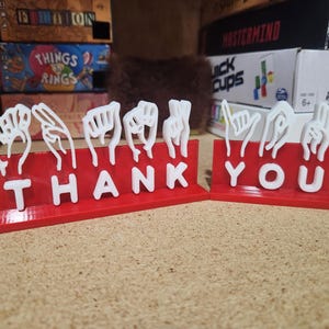 Custom ASL Nameplate: American Sign Language Desk Sign - Etsy
