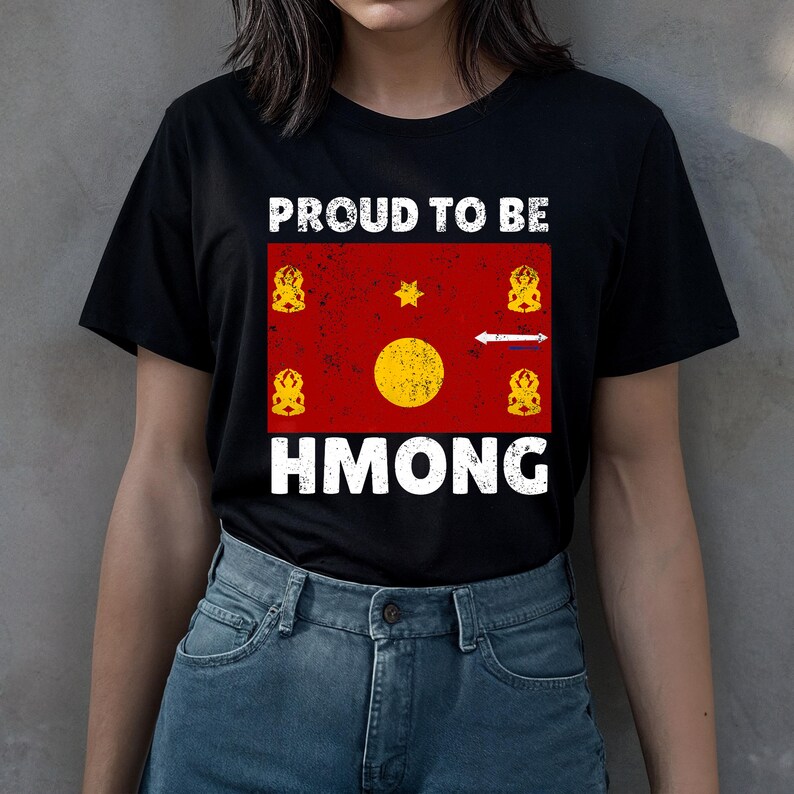 Proud to Be Hmong PNG | Vintage Grunge Hmong Flag Design | High-quality ...