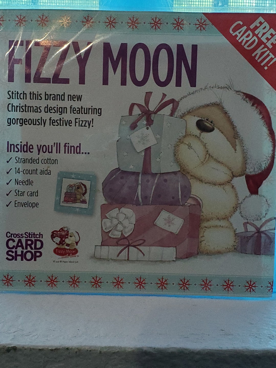 Set of Two fizzy Moon Cross Stitch Card Kits - Etsy