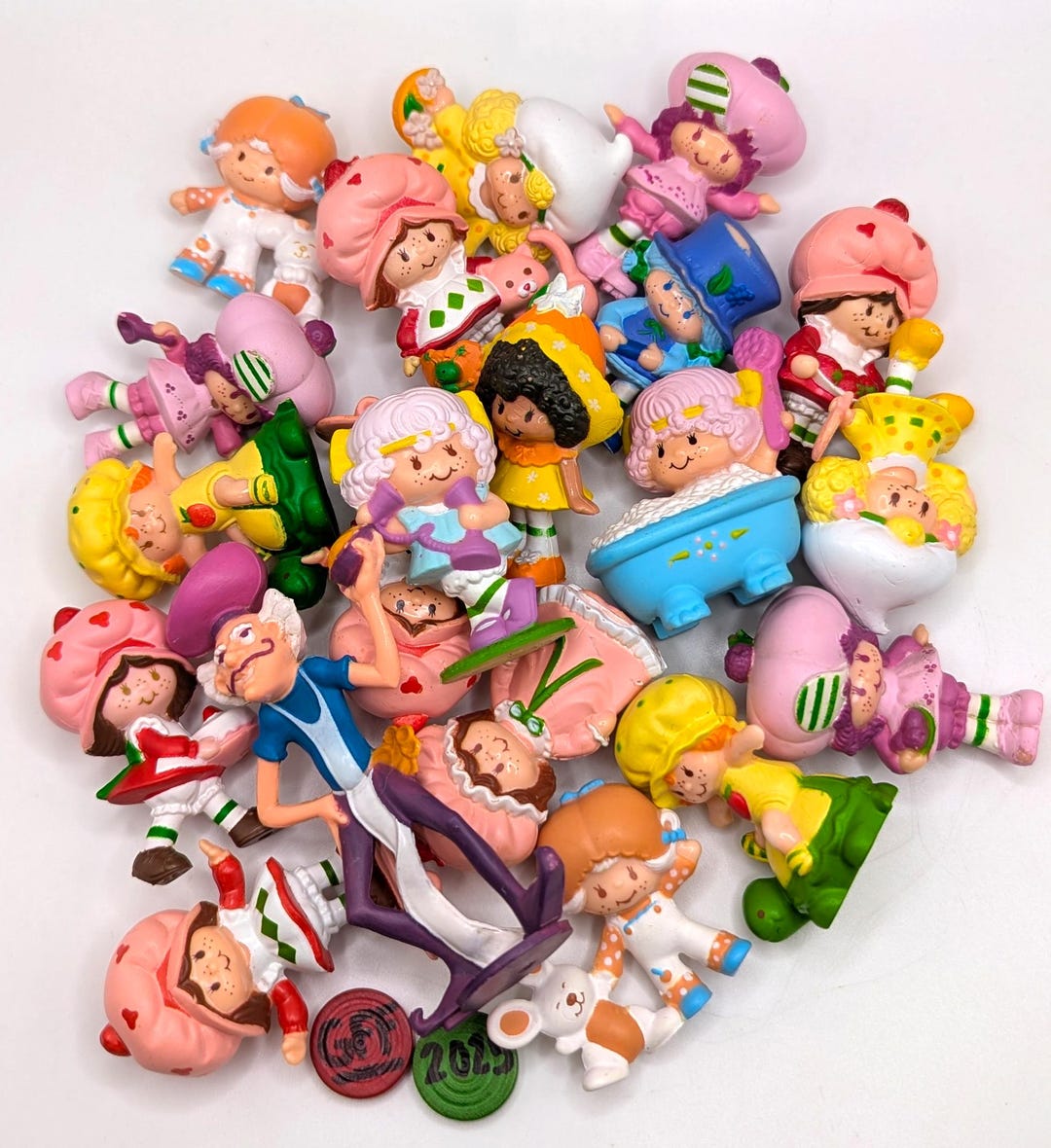 Strawberry Shortcake 1st and 2nd Edition Miniature Figurines - Etsy