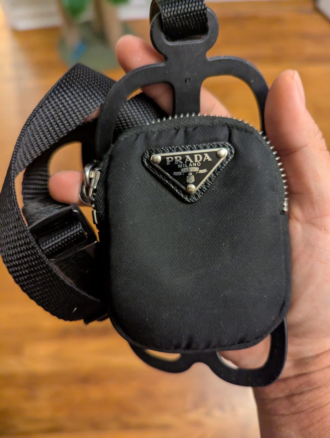 Prada Phone Holder With Straps and Airpods Case - Etsy