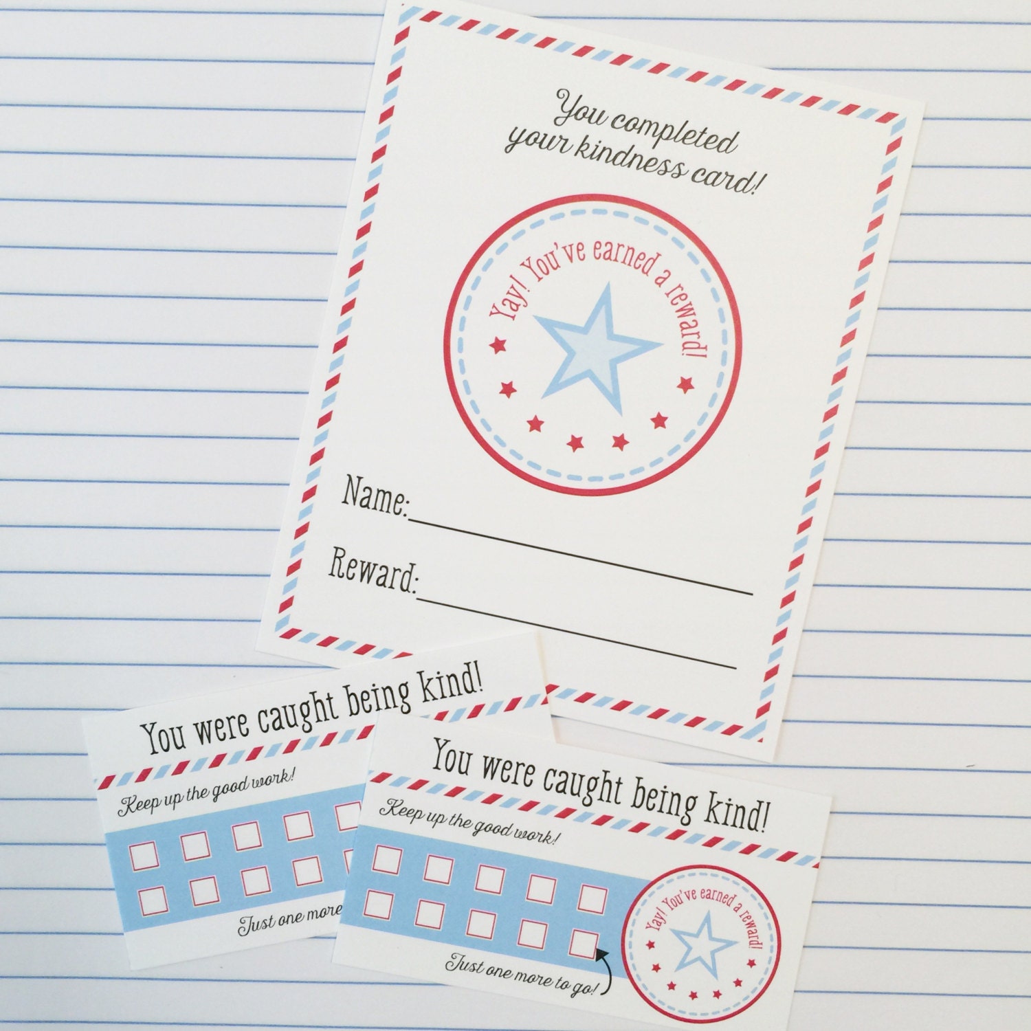 Classroom Reward Cards and Student Reward Certificates for - Etsy