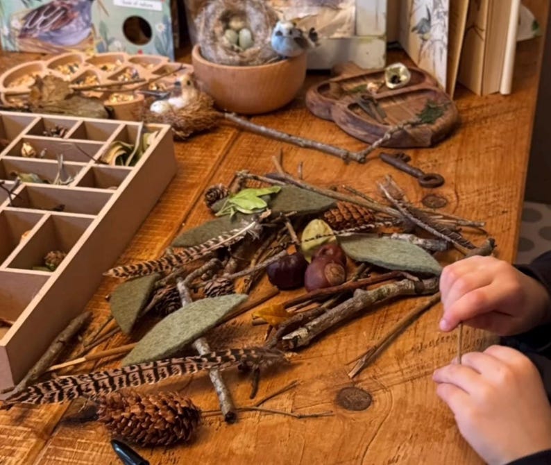 Nature Sensory Play Packs, Nature Boxes, Nature Sensory Play Boxes ...