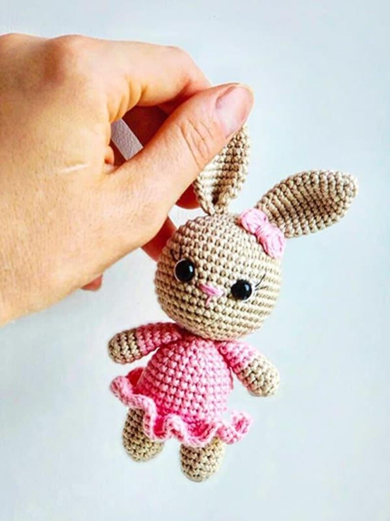 Little Crochet Bunny Amigurumi PDF Free Pattern - Etsy