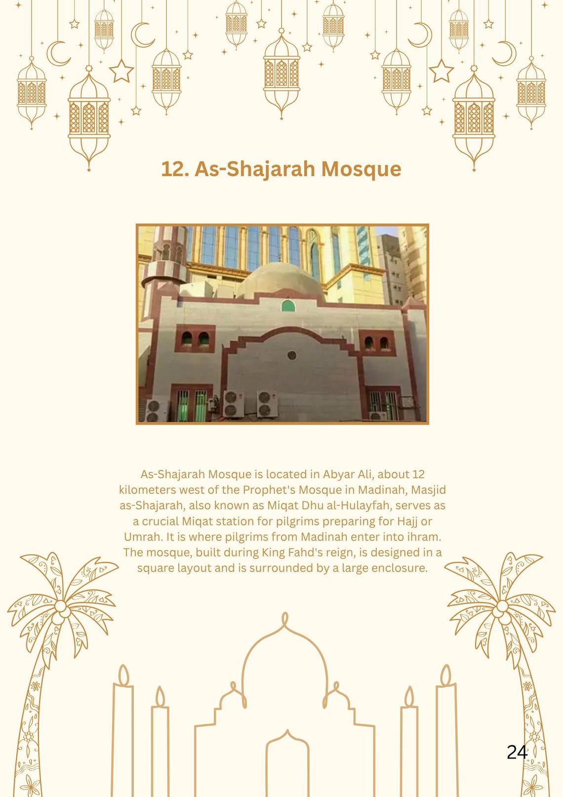 Mosques of Madinah Coloring Pages - Etsy