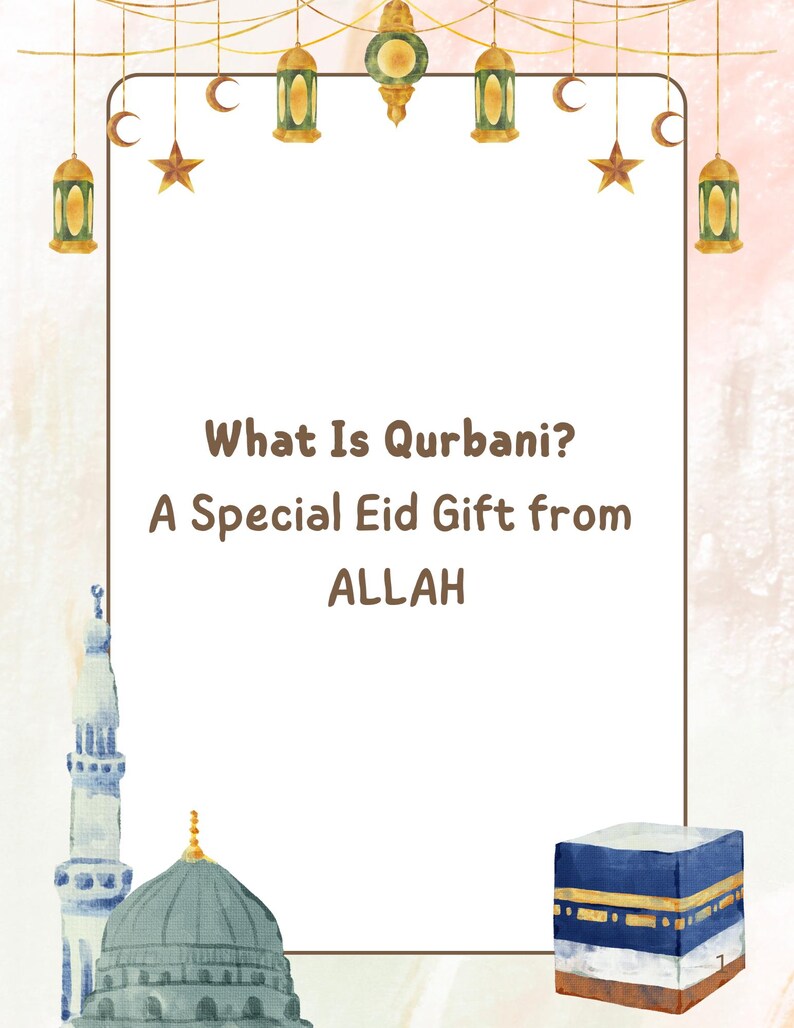 What is Qurbani? A Special Eid Gift for Allah - Etsy