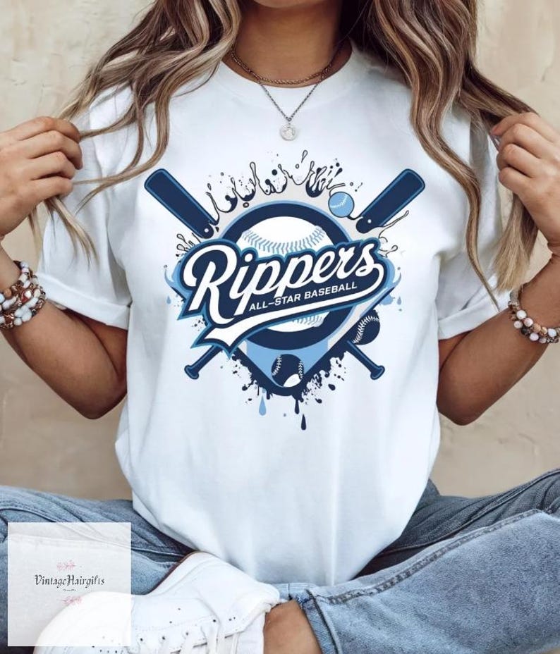 Rippers All-star Roster Shirt, Unisex Short-sleeve or Performance Crew ...