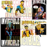 Superhero Comic Book Logos - Etsy
