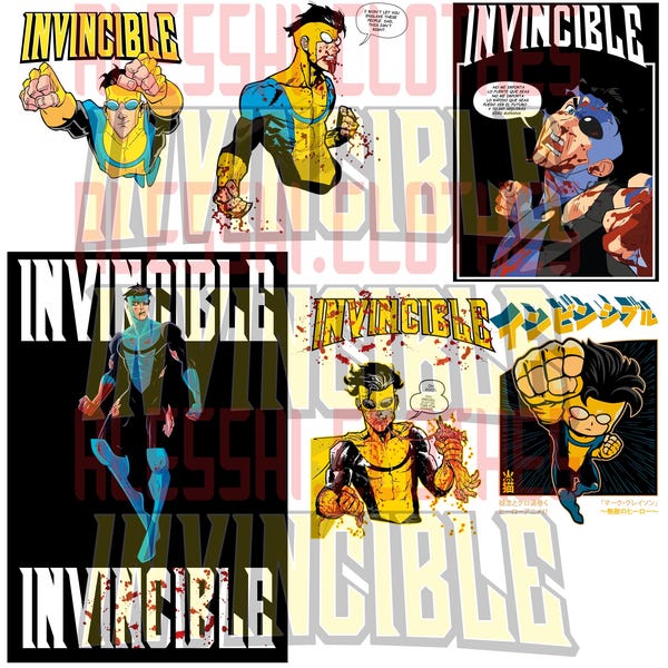 Invincible Pngs - Etsy