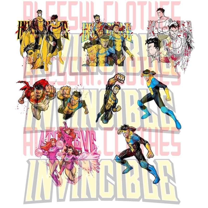 Mark Invincible Sticker - Etsy