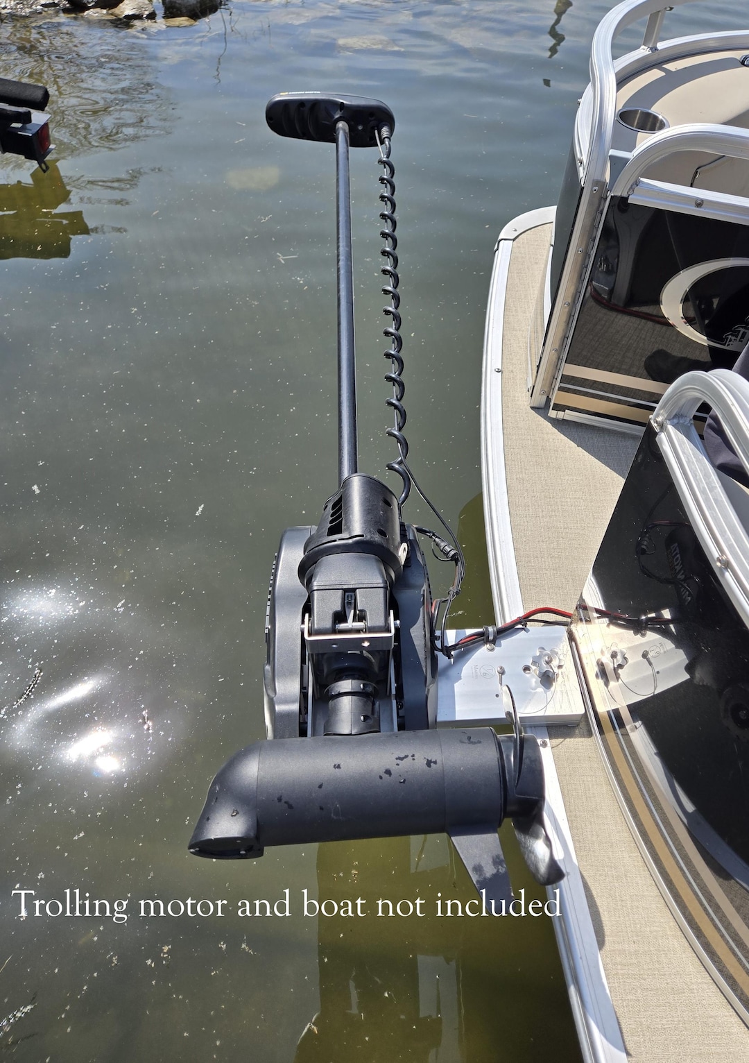 Toonboss Pontoon Boat Trolling Motor Quick Release Mount: Durable ...