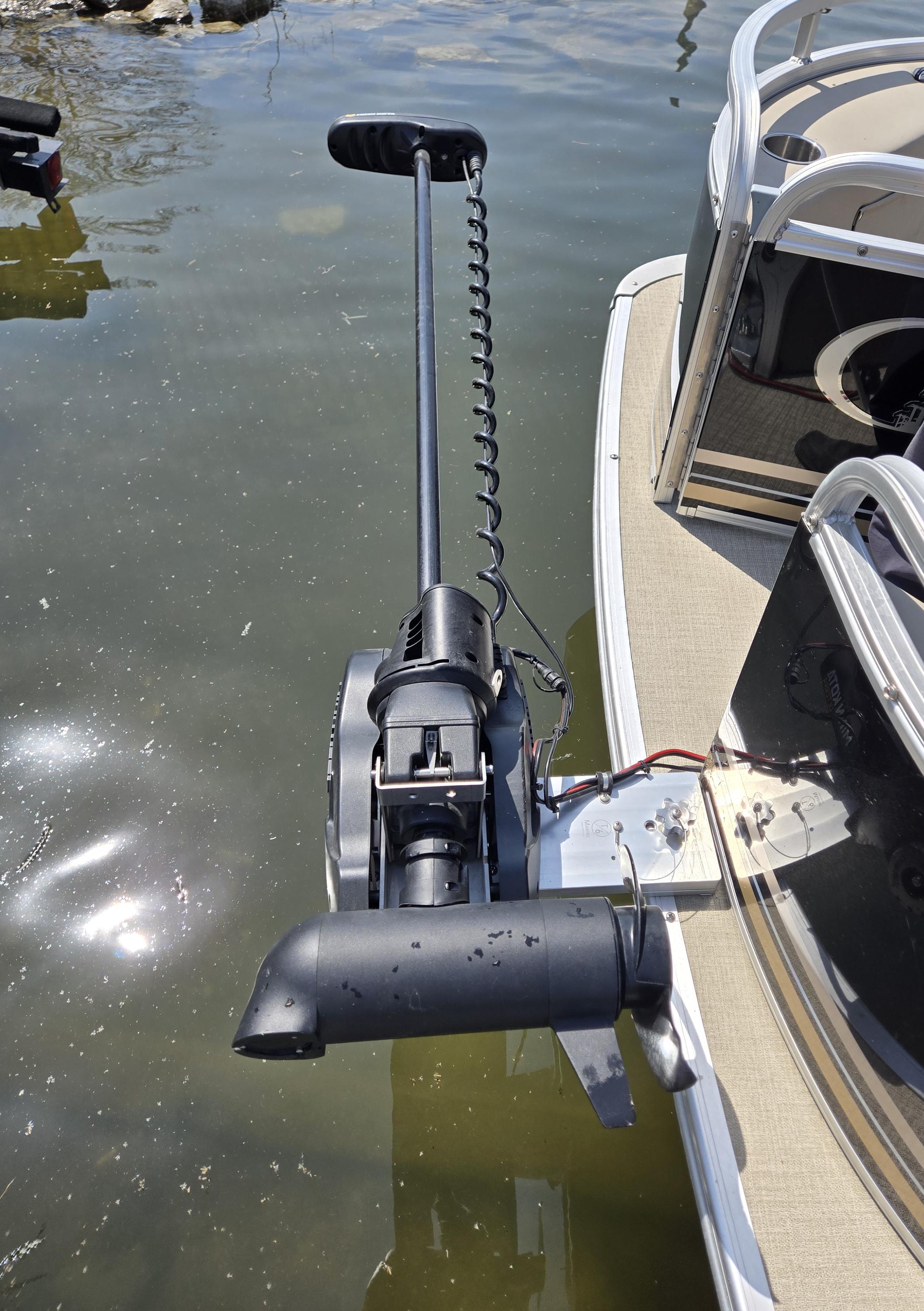 Toonboss Pontoon Boat Trolling Motor Quick Release Mount: Durable ...