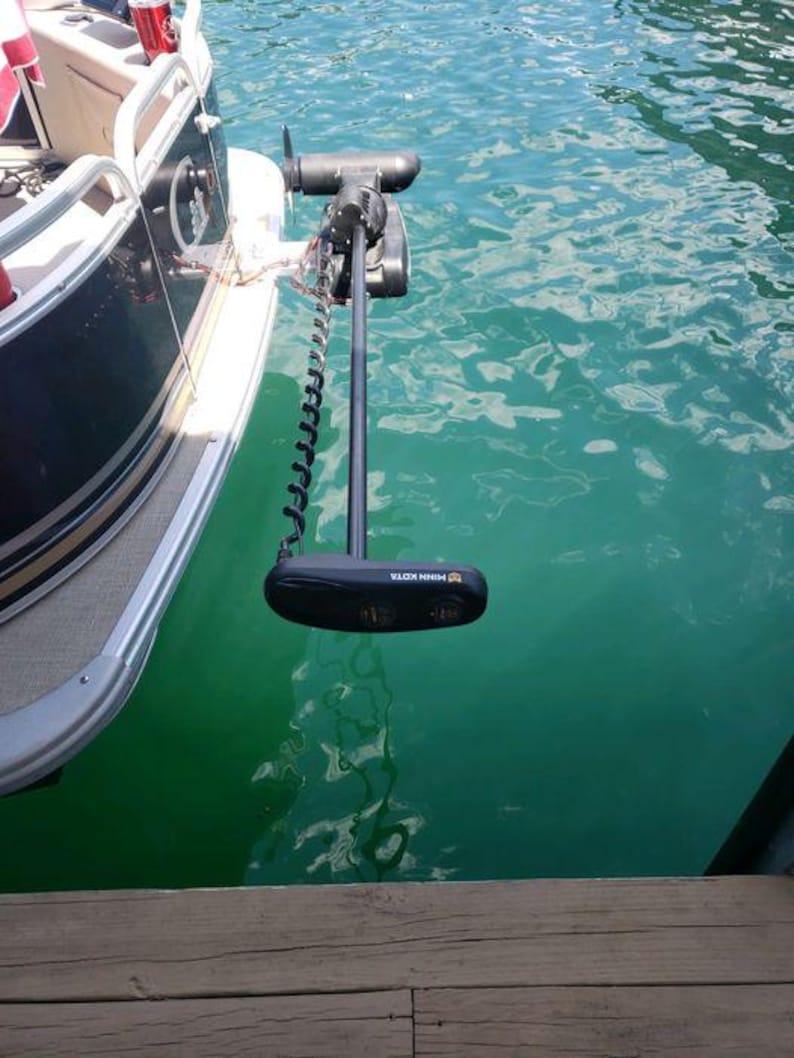 Toonboss Pontoon Boat Trolling Motor Quick Release Mount: Durable ...
