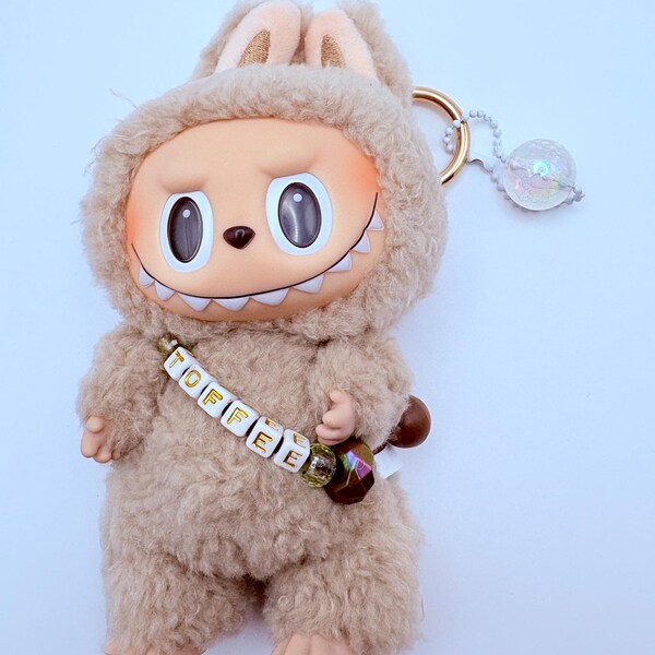Labubu Plush Key Chains - Etsy