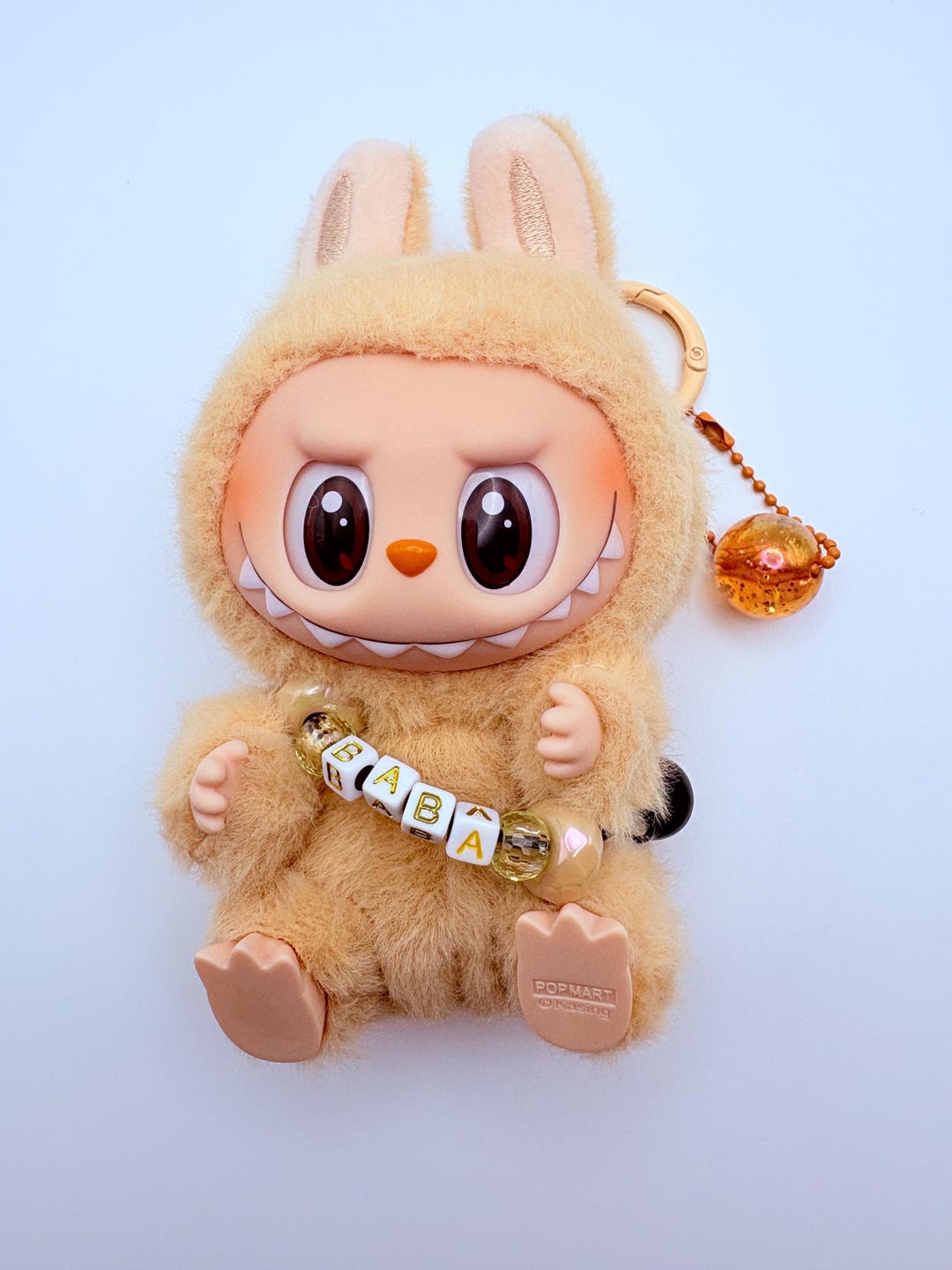 Labubu Accessory - Baba Sash or Necklace With Beaded Charms - Plush ...