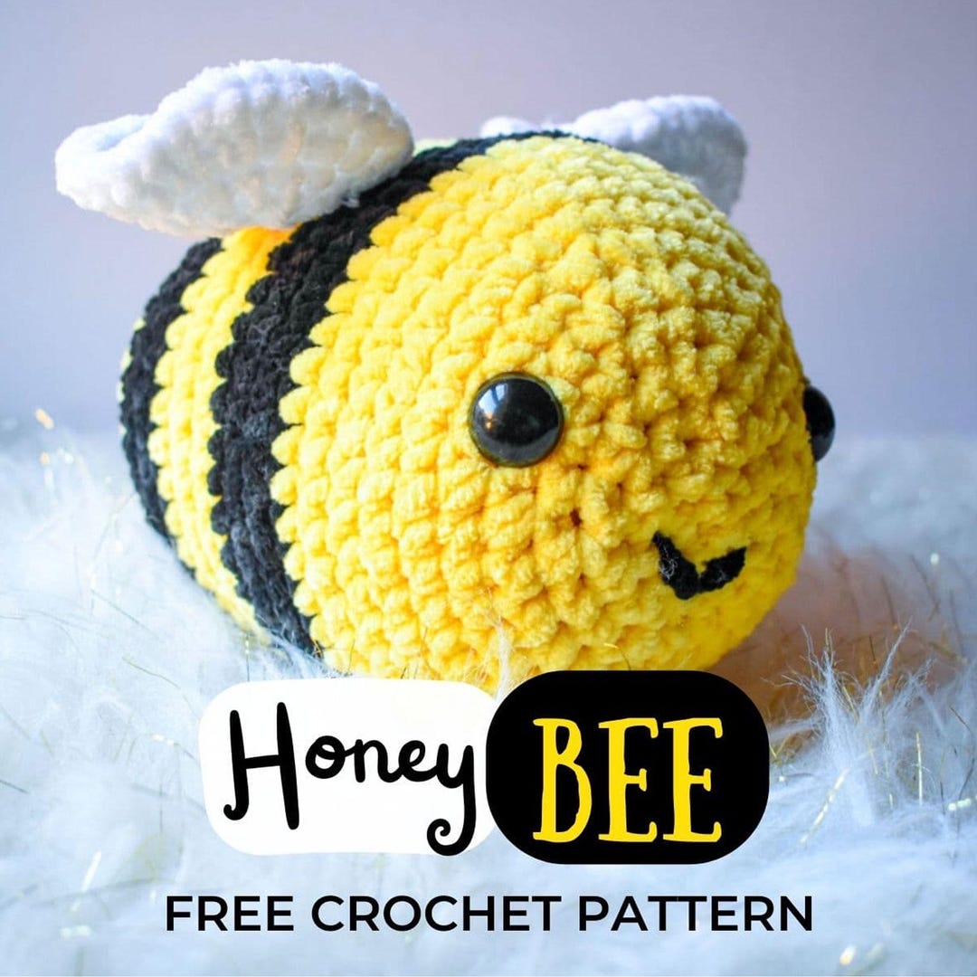 Honey Bee Crochet Pattern - Etsy