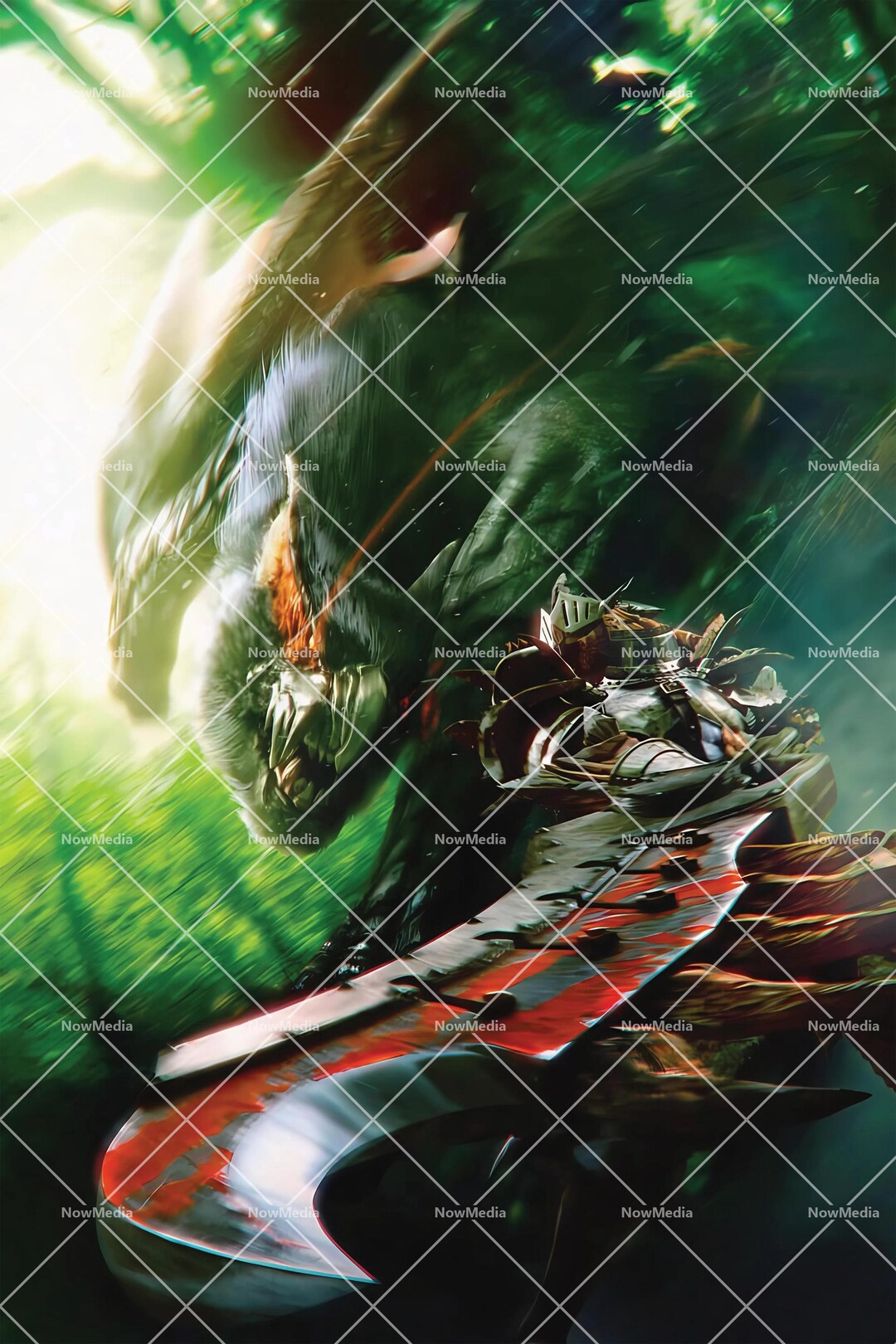 Monster Hunter Freedom Unite Poster - Digital Download Print, Printable ...