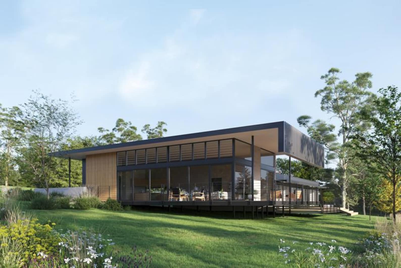 Contemporary House Plans - Design Deposit - Etsy