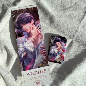 Rafayel Flashy Badge & Holographic Ticket Set | God of Tide, Promised ...