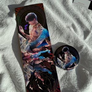 Rafayel Flashy Badge & Holographic Ticket Set | God of Tide, Promised ...