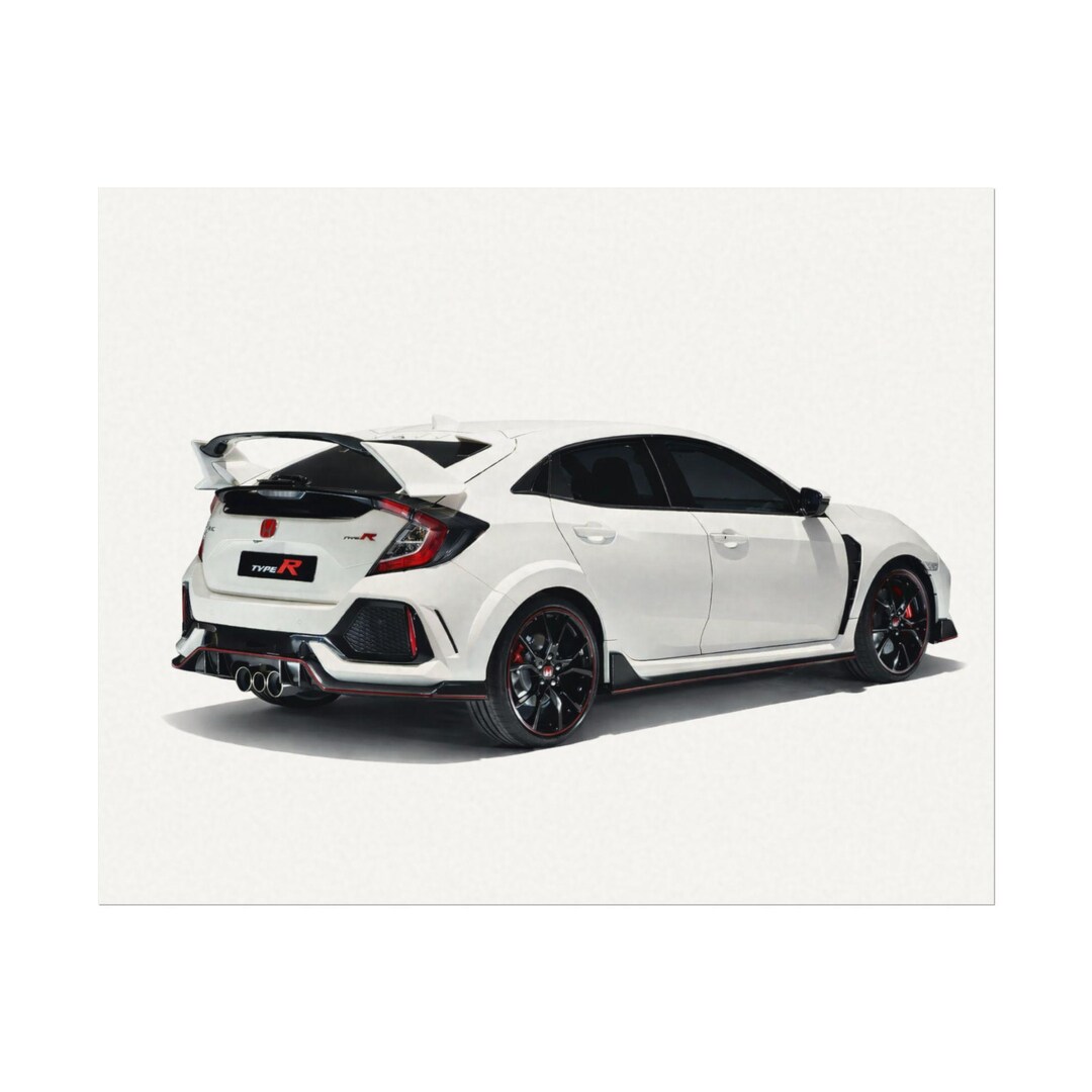 JDM Performance Car Poster | Type R Inspired Japanese Hatchback Wall ...