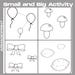 Big and Small Worksheets, Kids Activities Preschool Size Comparison ...