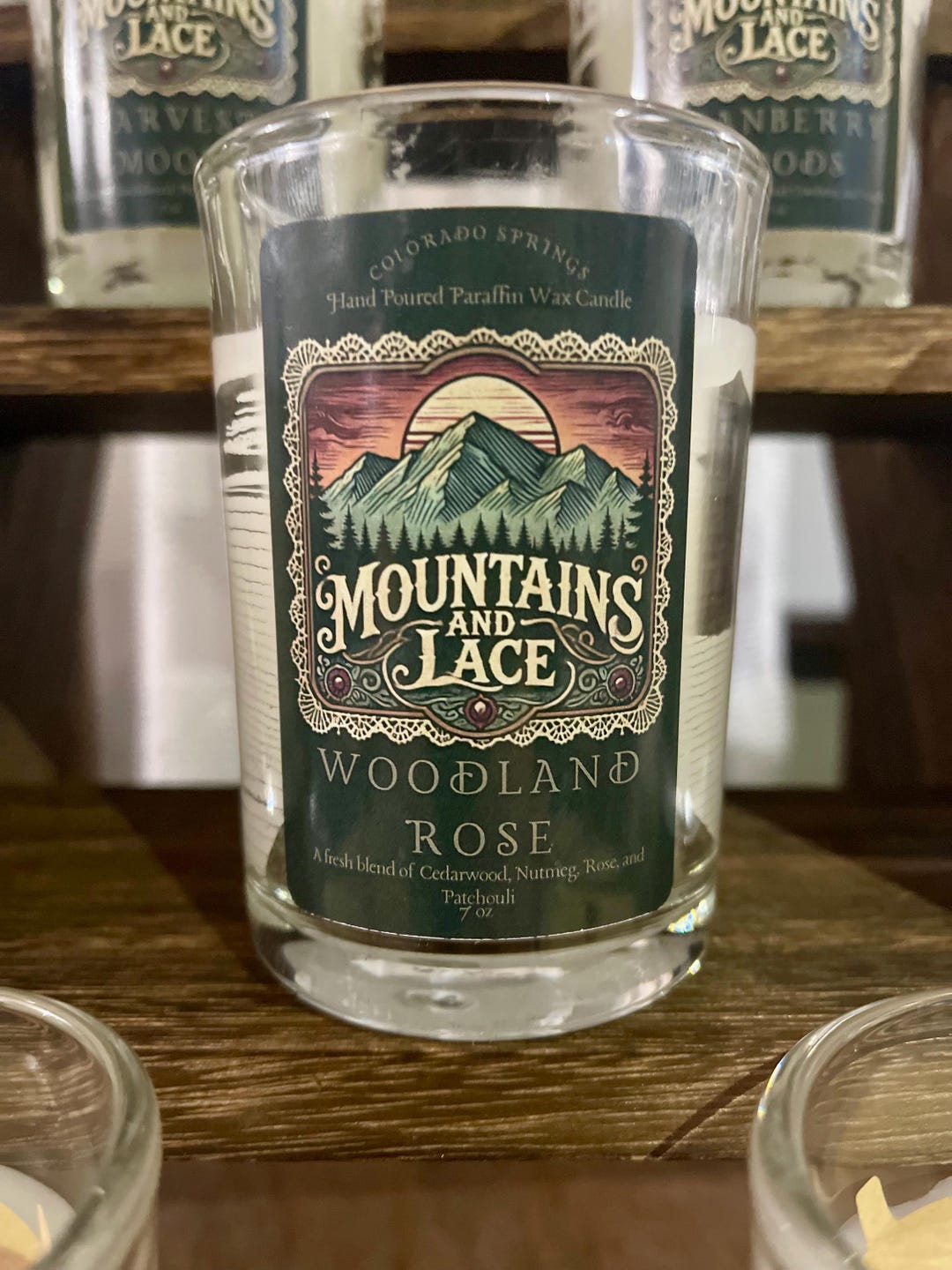 7 Oz Hand Poured Wood Wick Paraffin Wax Candle With Scents Inspired by ...
