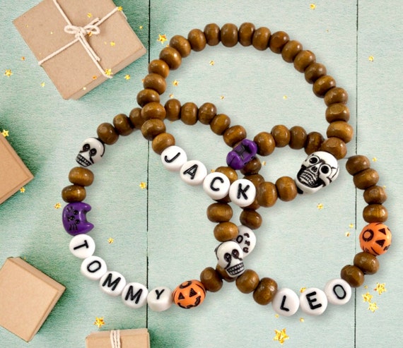 Boys skull bracelet store