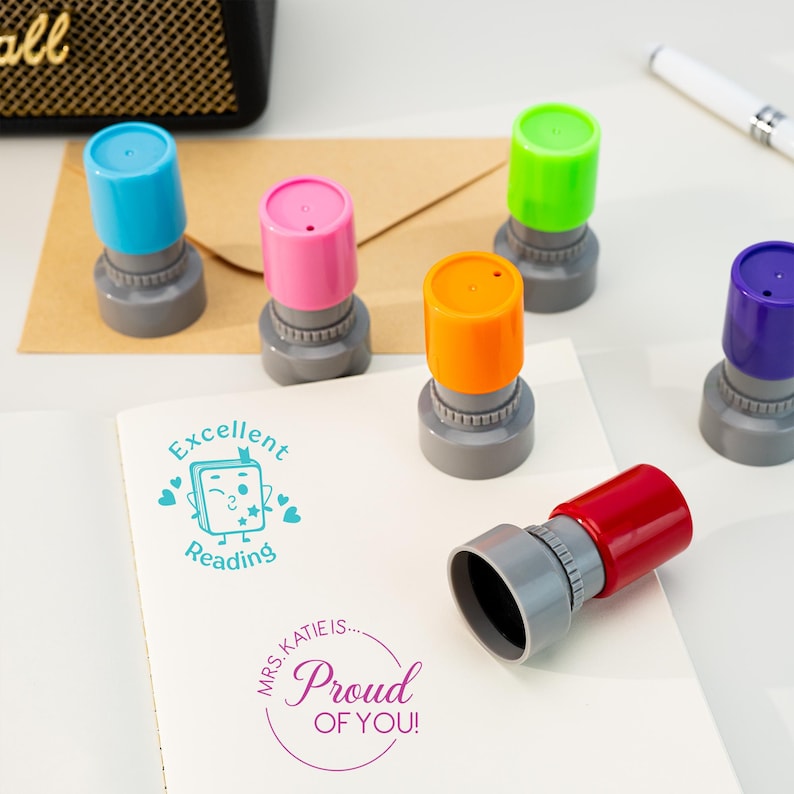 Custom Teacher Stamps, From the Classroom of Teacher Stamp, Checked by ...