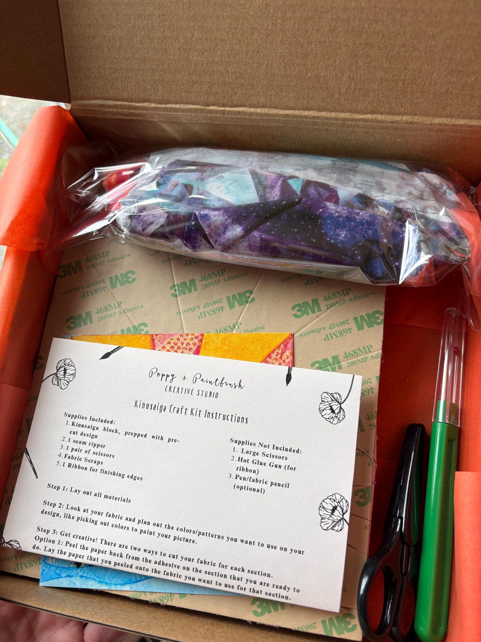 Kinusaiga Craft Kit - Pacific Northwest Sunset - Etsy