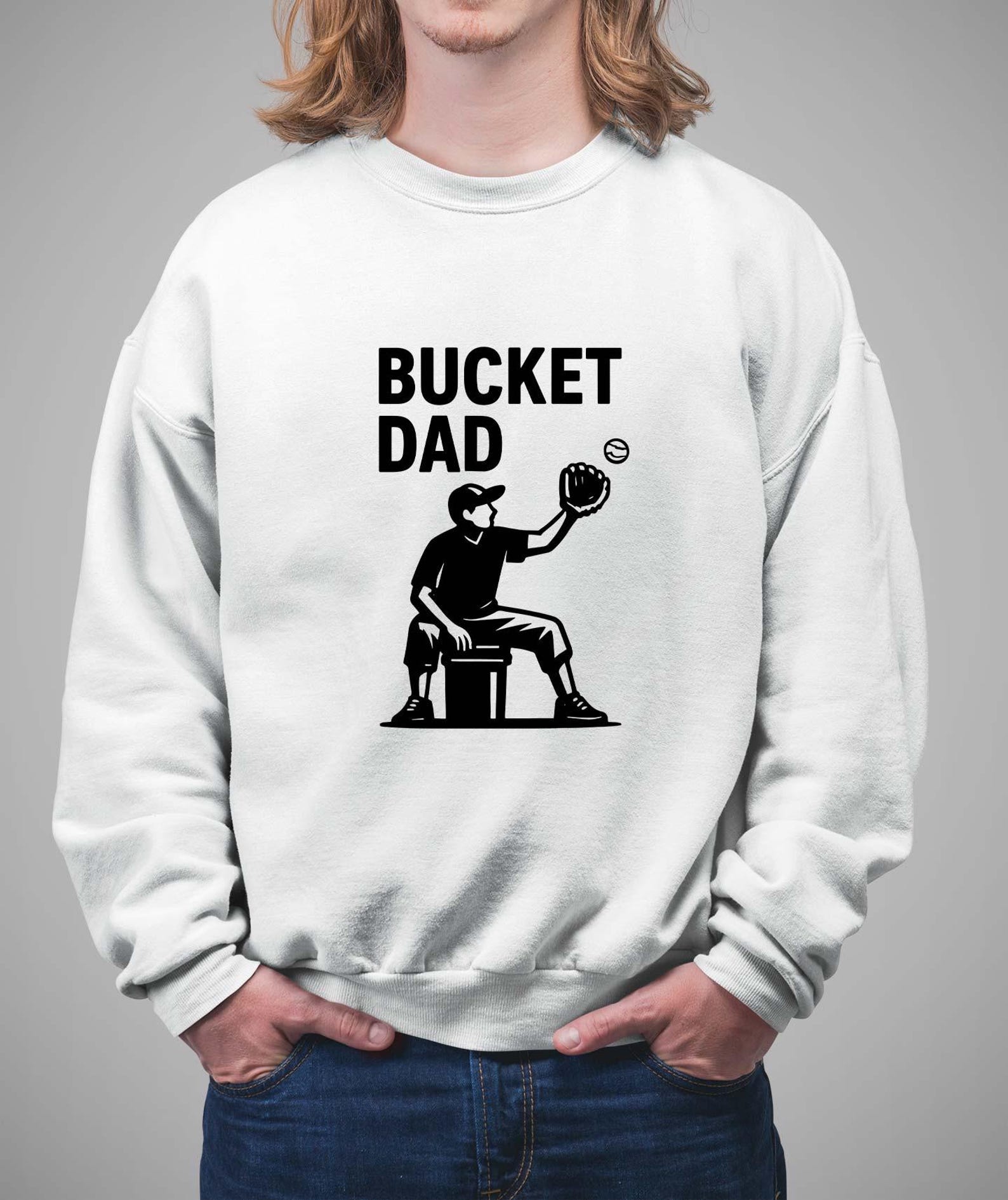 Bucket Dad Svg, Softball Catcher Dad Svg, Fathers Day Baseball Dad Svg ...