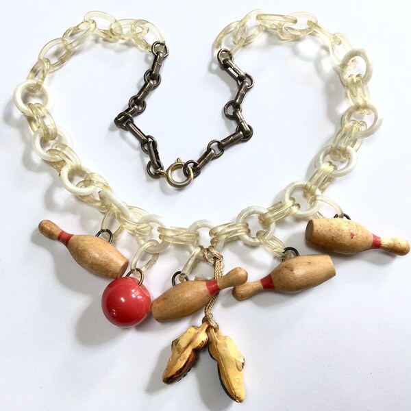 Bowling Necklace - Etsy