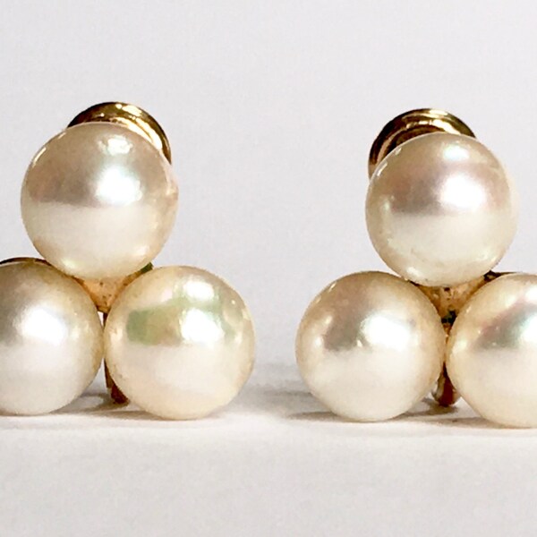 1950s Vintage Cultured Pearls - Etsy