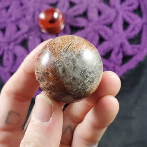 Lodolite Quartz Sphere Crystal Ball Thousand Layer Stone Polished ...