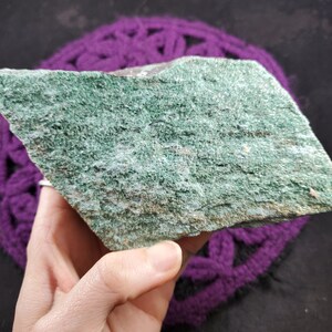Large Green Fuchsite Crystal Natural Stones Crystals Rough Chunk Shiny ...