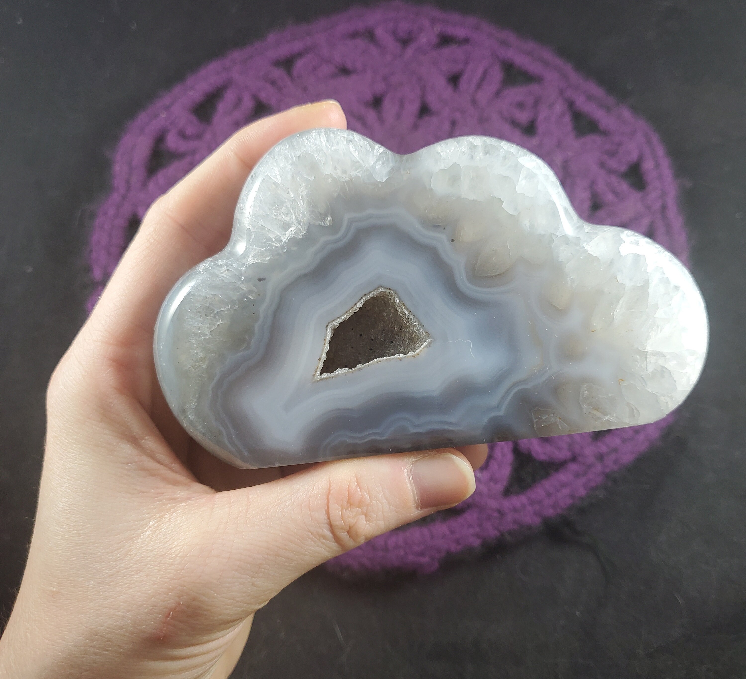 Agate Cloud Carving Crystals Magick Stones Druzy Agate Vugs - Etsy.de