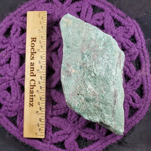 Large Green Fuchsite Crystal Natural Stones Crystals Rough Chunk Shiny ...