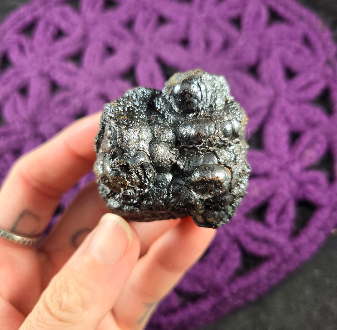 Botryoidal Hematite Raw Crystal Stones Crystals Natural Rare Unique ...
