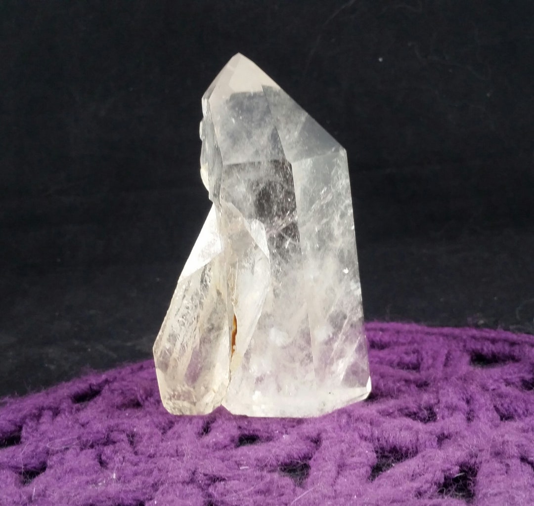 Large Polished Quartz Crystal Point Tower Crystals Gemstones Stones ...