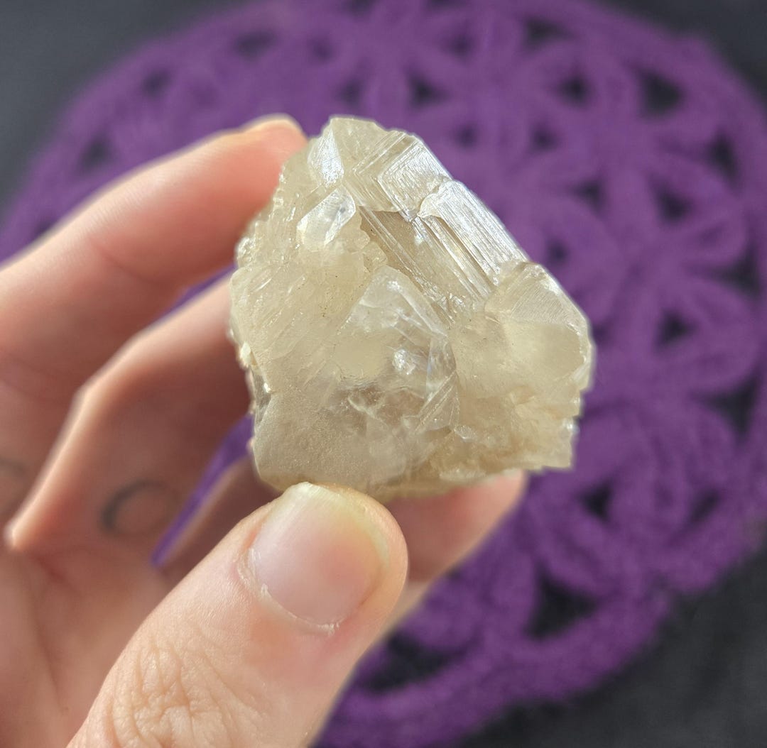Etched Cerussite Large Crystal White Lead Stones Natural Funky ...