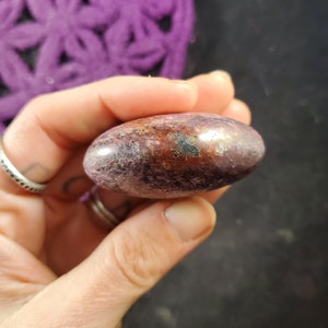 Ruby Palmstone Polished Crystals Large Stones Gallet Crystal Natural ...