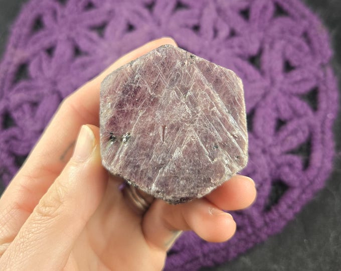 Record Keeper Ruby Raw Crystal Large Stones Crystals Rough Triangles ...
