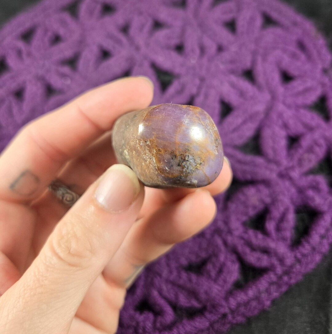 Star Ruby Raw Polished Tip Wand Crystal Stones Large Crystals Natural ...