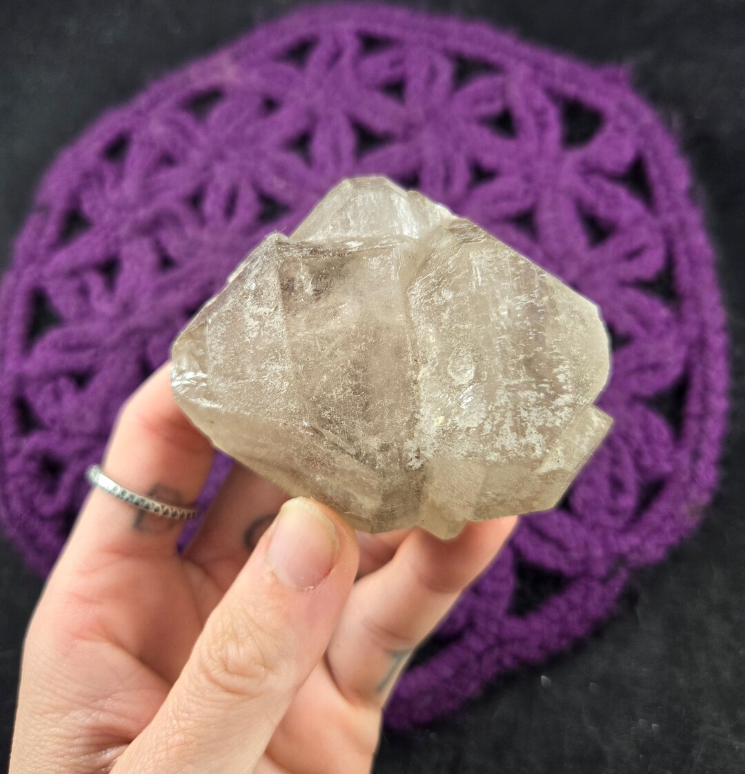 Elestial Quartz Crystal Raw Stones Crystals Natural Rare Unique Brazil ...